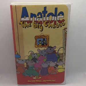Vintage | Media | Rare Anatole The Big Cheese Vhs Video Childrens ...